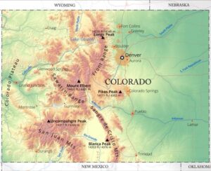 Map of Colorado - Cities, Geography, Counties & Stats (2025) - North ...