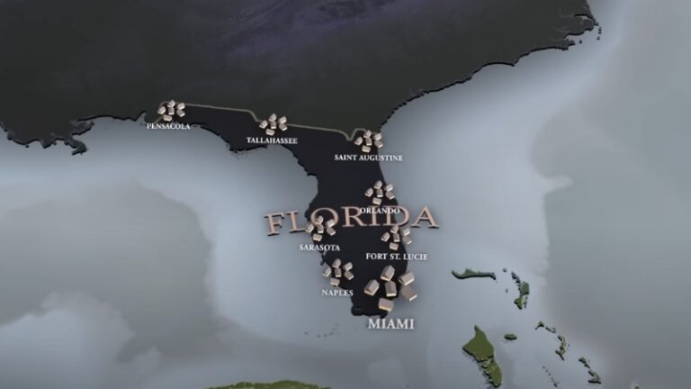 Map of Florida - Cities, Geography, Counties & Stats (2025) - North ...