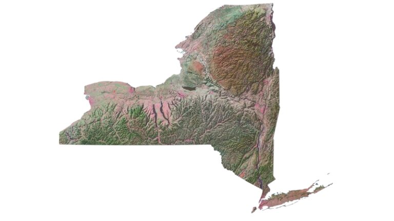 Map of New York - Cities, Geography, Counties & Stats (2024) - Nch Stats