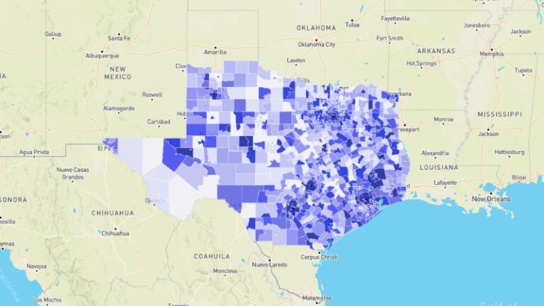 Map of Texas - Cities, Geography, Counties & Stats (2025) - North ...
