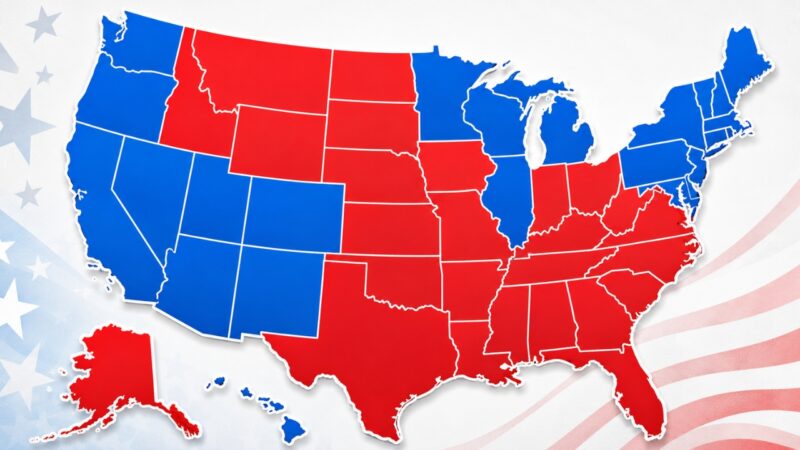 Red vs Blue States and the Shifting US Political Map in 2026 - North ...