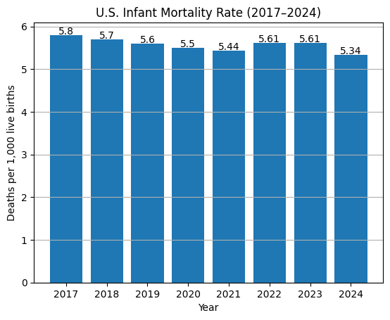 The US Infant Mortality Rate in 2026 - America's Silent Emergency ...